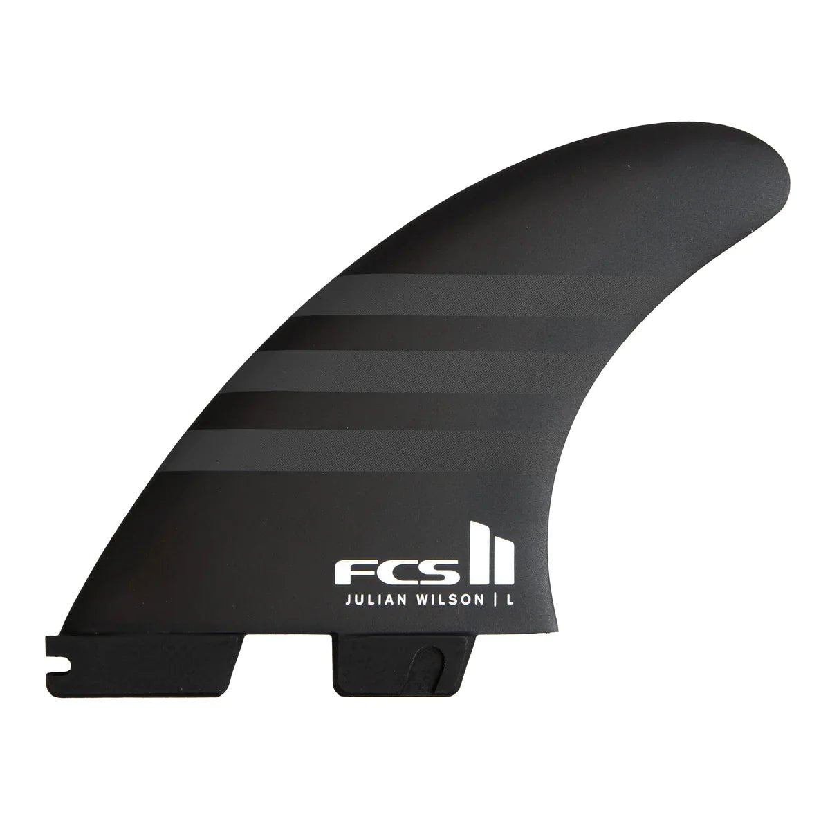 FCS II JW PC Tri Retail Fins Black/Black FCS | HawaiiSurf