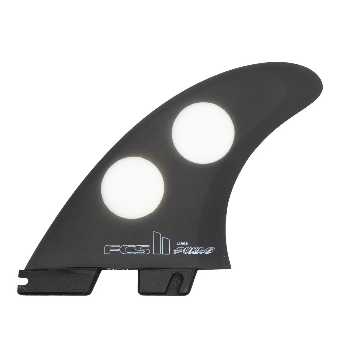 FCS II PK PC Tri Retail Fins Black Fcs | HawaiiSurf
