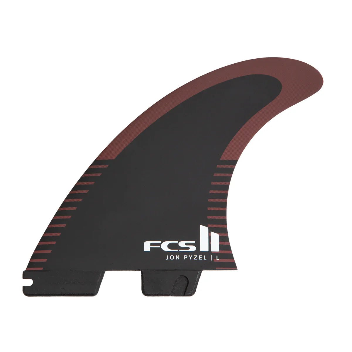 FCS II Pyzel PC Tri Retail Fins Black/Shiraz Fcs | HawaiiSurf