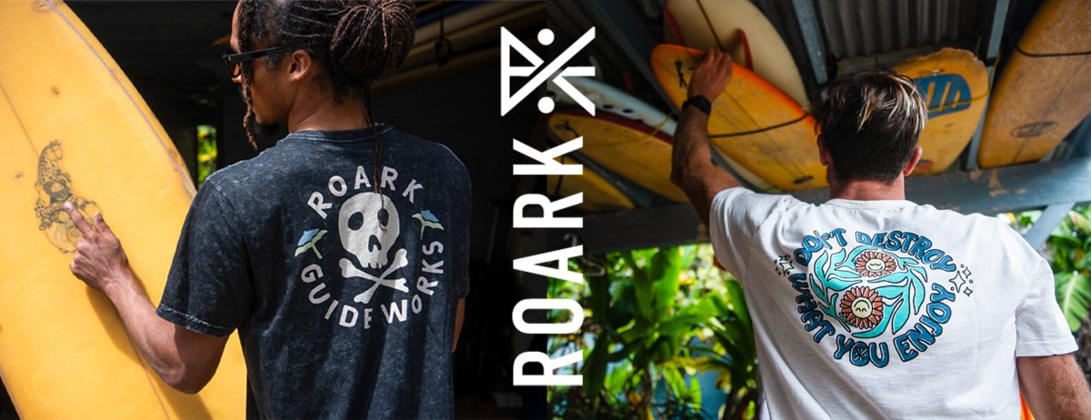 Roark Revival : Shorts, boardshorts t-shirts et sweats | HawaiiSurf