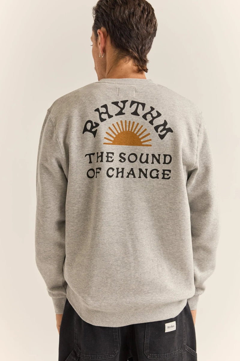Awake Fleece Crew - Sweat Homme Rhythm | HawaiiSurf