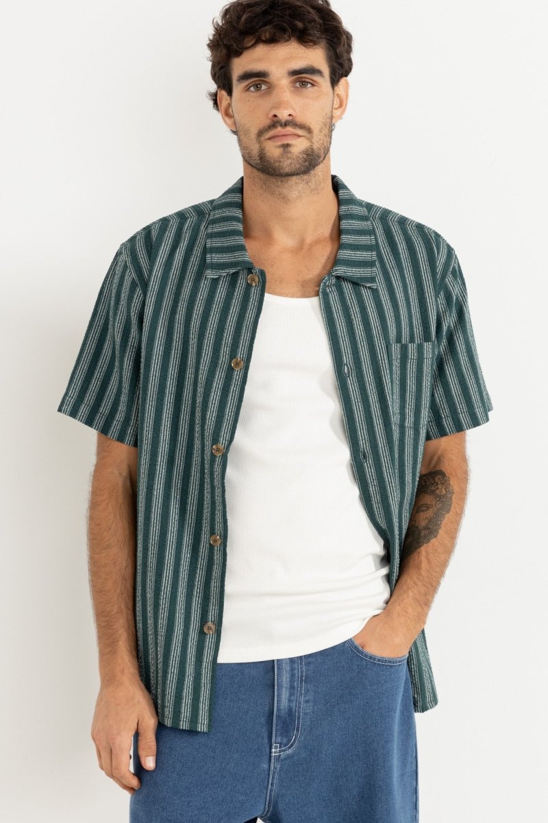 Eli Stripe - Chemise Homme Rhythm | HawaiiSurf