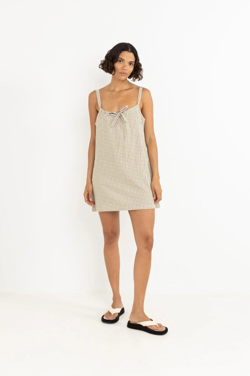 Lola Check Slip - Robe Femme Rhythm | HawaiiSurf