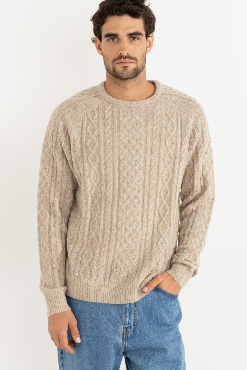 Mohair Fisherman - Pull Homme Rhythm | HawaiiSurf