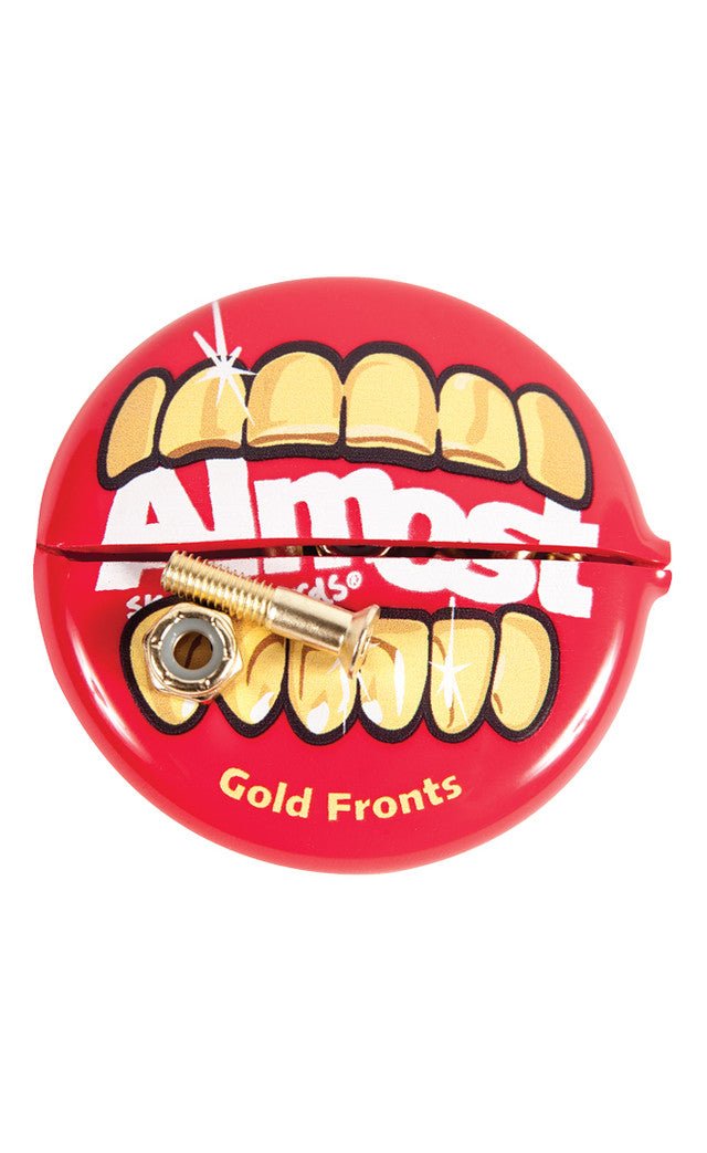 Allen Gold Mouth 1" Visserie (lot de 8) Almost | HawaiiSurf